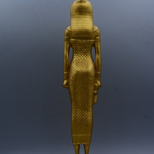 Statue Maat Goddess of Balance and Truth Gold Standing Handmade ...