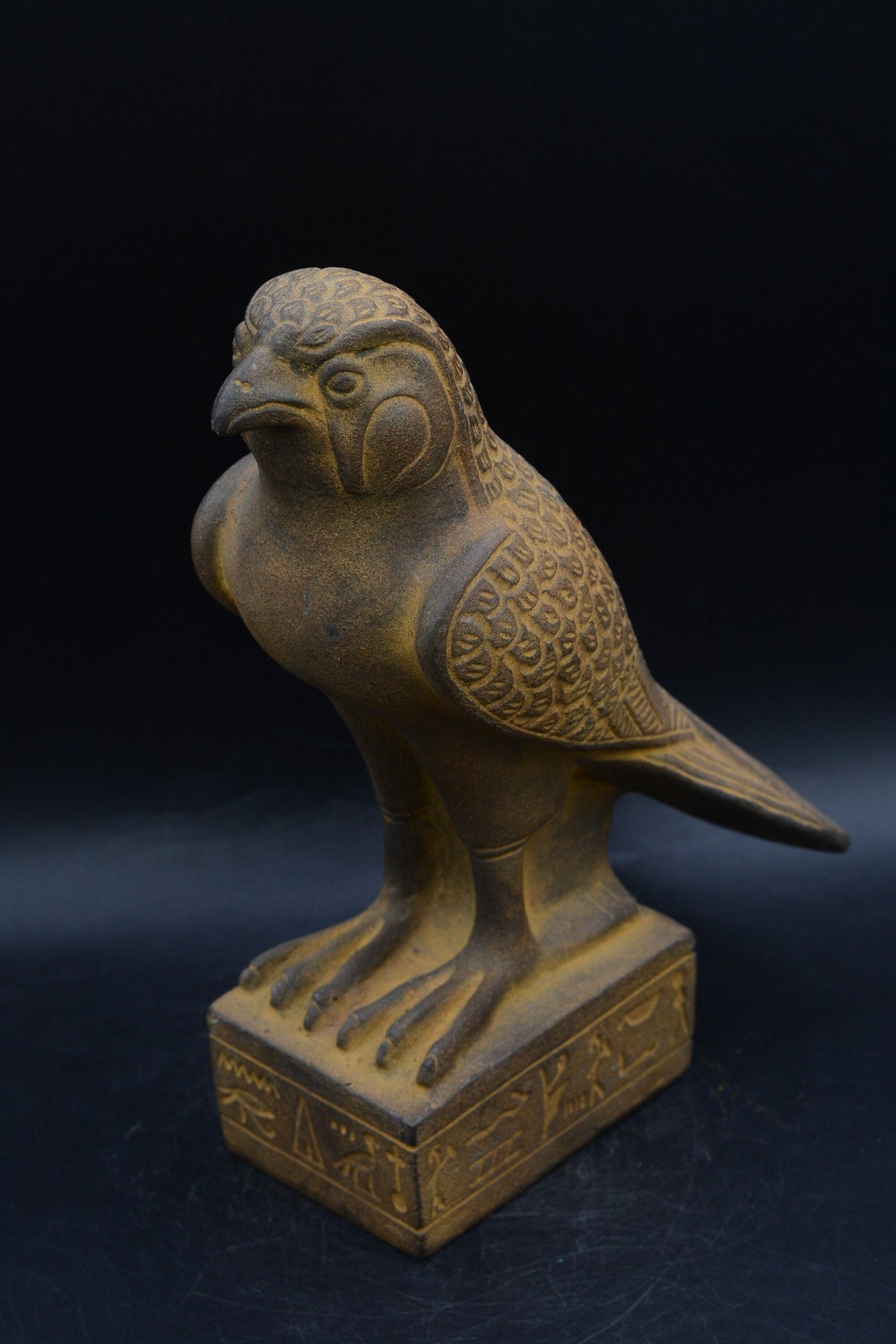 Statue Horus Falcon Bird Headed God of the Sky Unique Sculpture ...