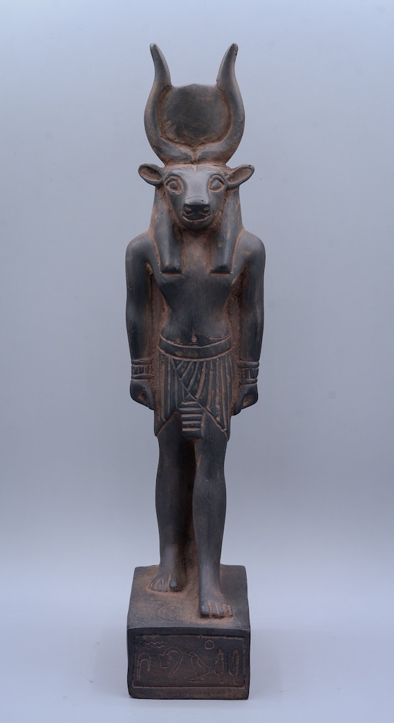 is active Unique statue of the goddess Hathor Made in Egypt available ...
