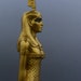 Statue Maat Goddess of Balance and Truth Gold Standing Handmade ...