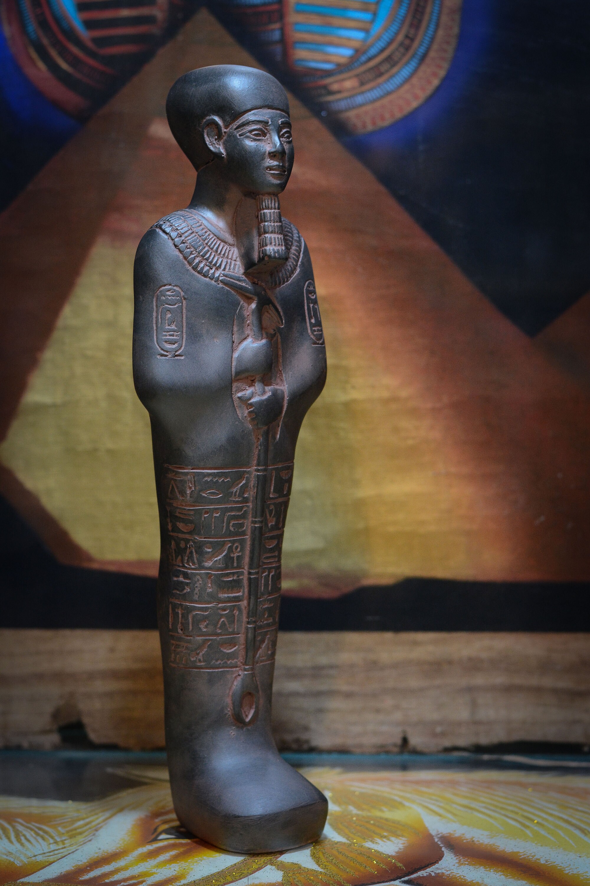 Statue of Ptah Sculpture God of Memphis and Craftsmen Black | Etsy