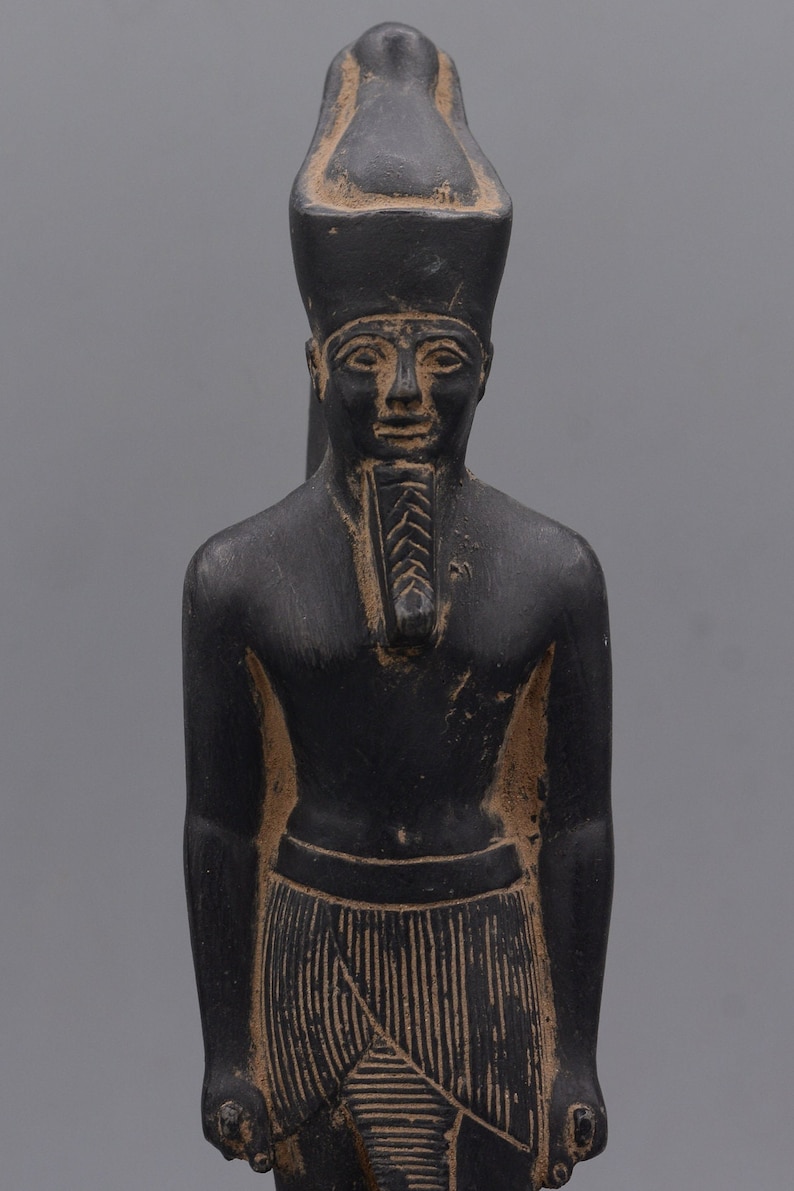 Estatua única del primer rey de Egipto Faraón Menes Narmer - Etsy España