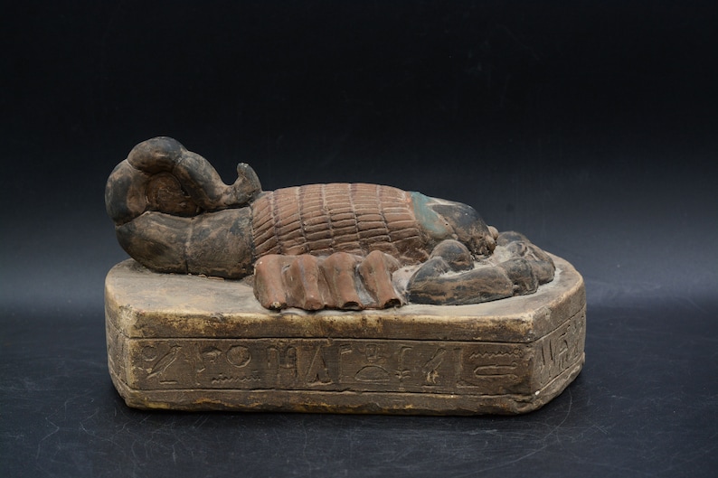 Unique Egyptian Art Serket the Scorpion Goddess Sculpture 2 Style Large ...