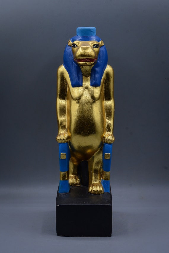 Statue Taweret Hippos goddess of Childbirth Unique Painted - Etsy