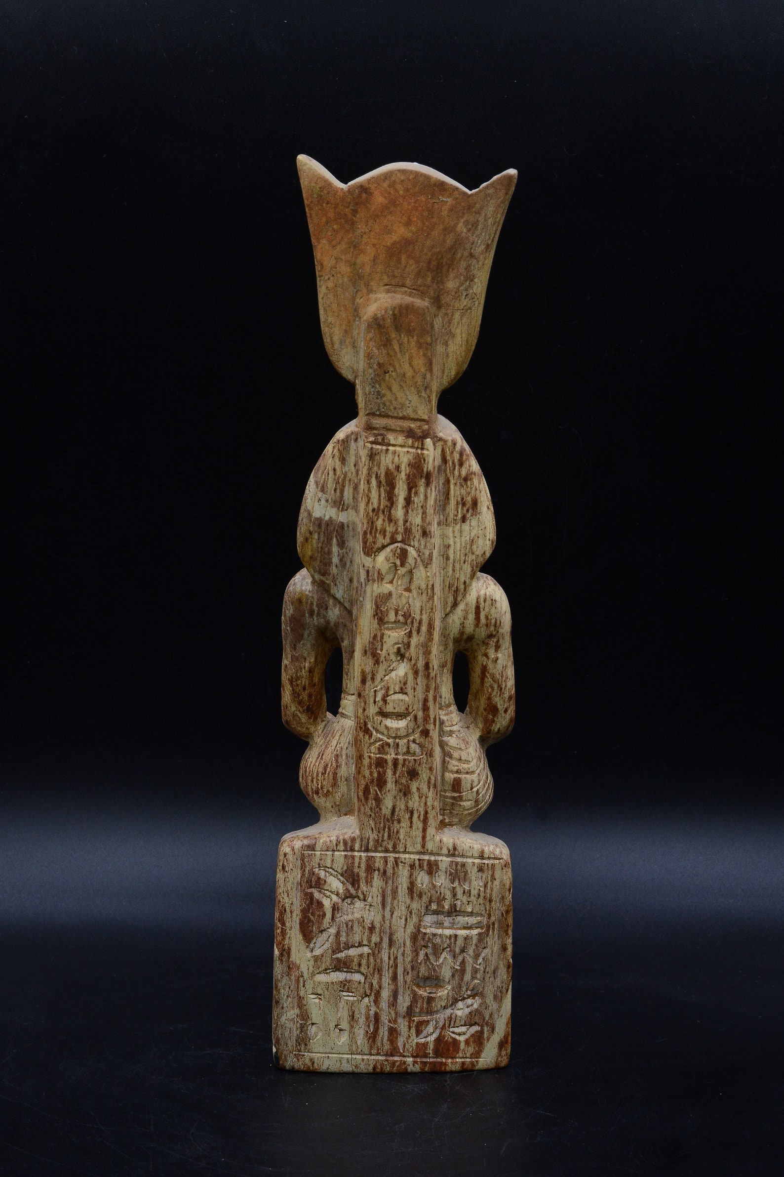 Unique Goddess Isis Vintage Statue Hand Carved Stone Made in | Etsy