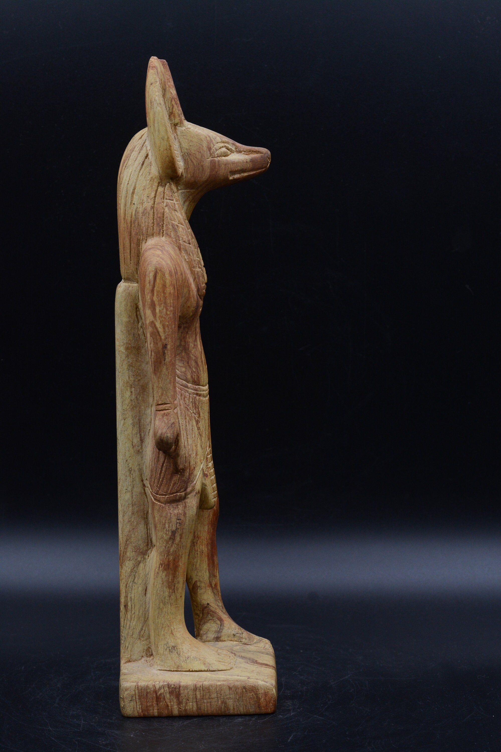 Unique Statue of God Anubis Hand Carving Vintage Stone Made in | Etsy