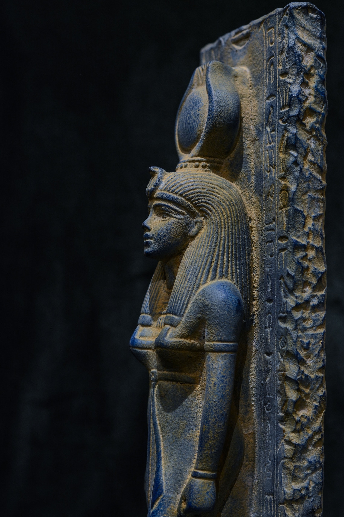 Unique Isis Statue Goddess of Healing and Magic Large Relief - Etsy