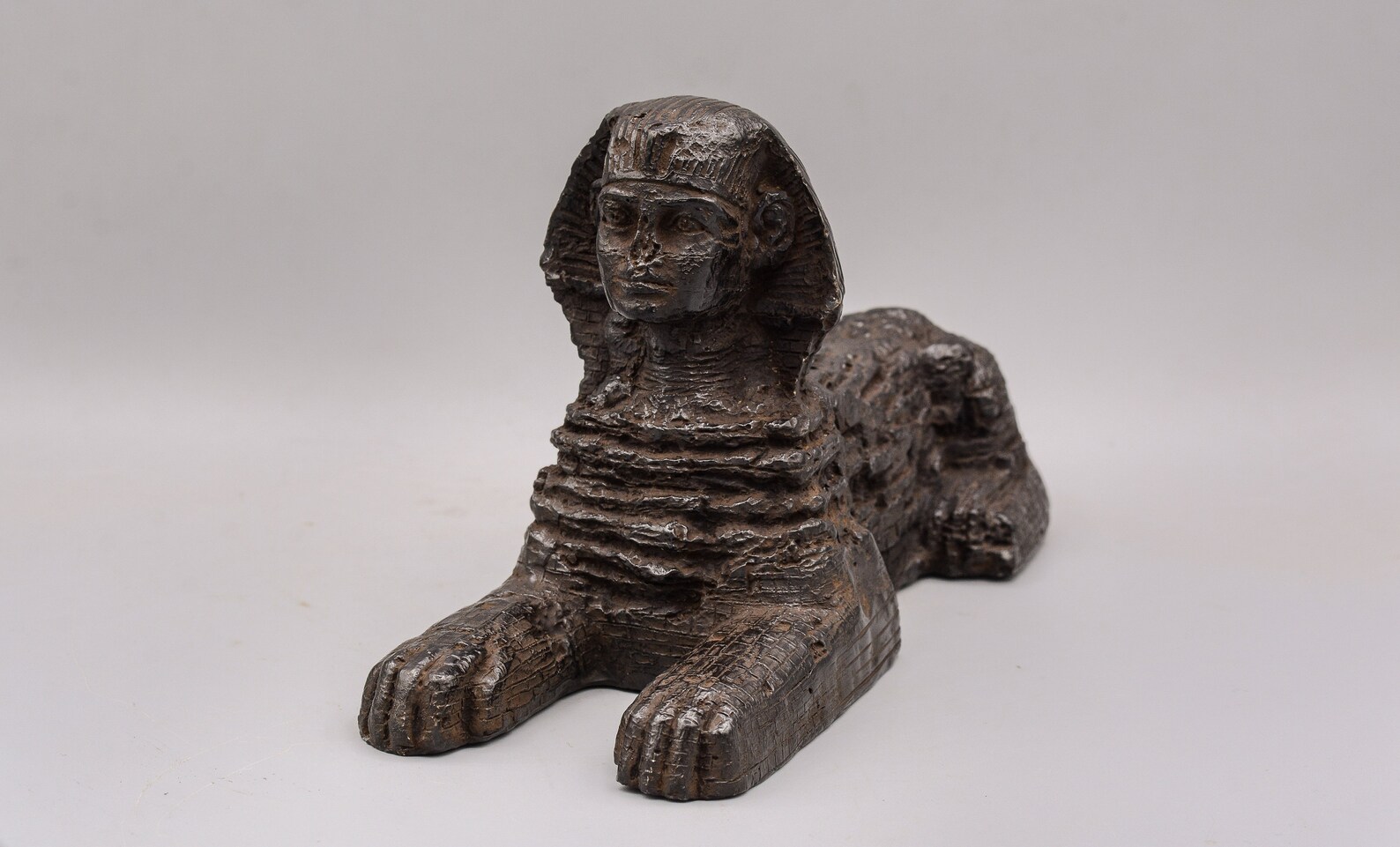 Egyptian Statue Sphinx Black Solid Stone Heavy Made in Egypt - Etsy