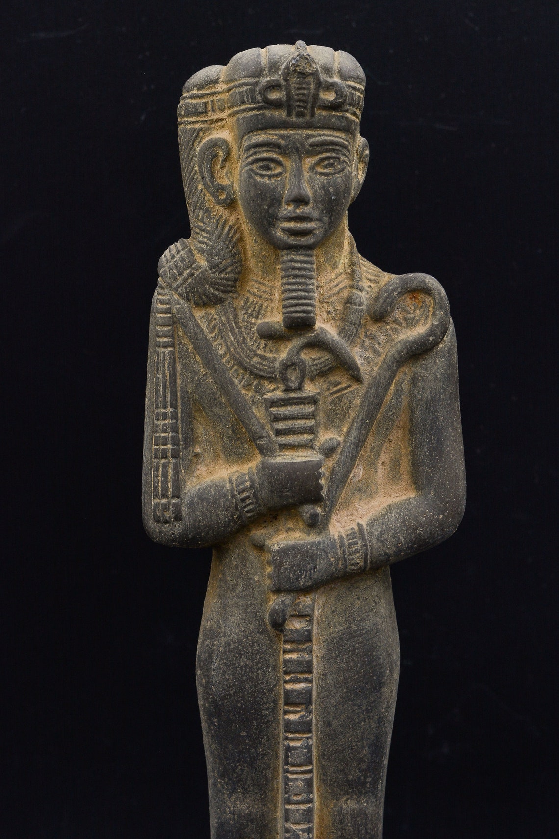Unique Egyptian Statue of Moon God Khonsu Stone 2 Style Made - Etsy