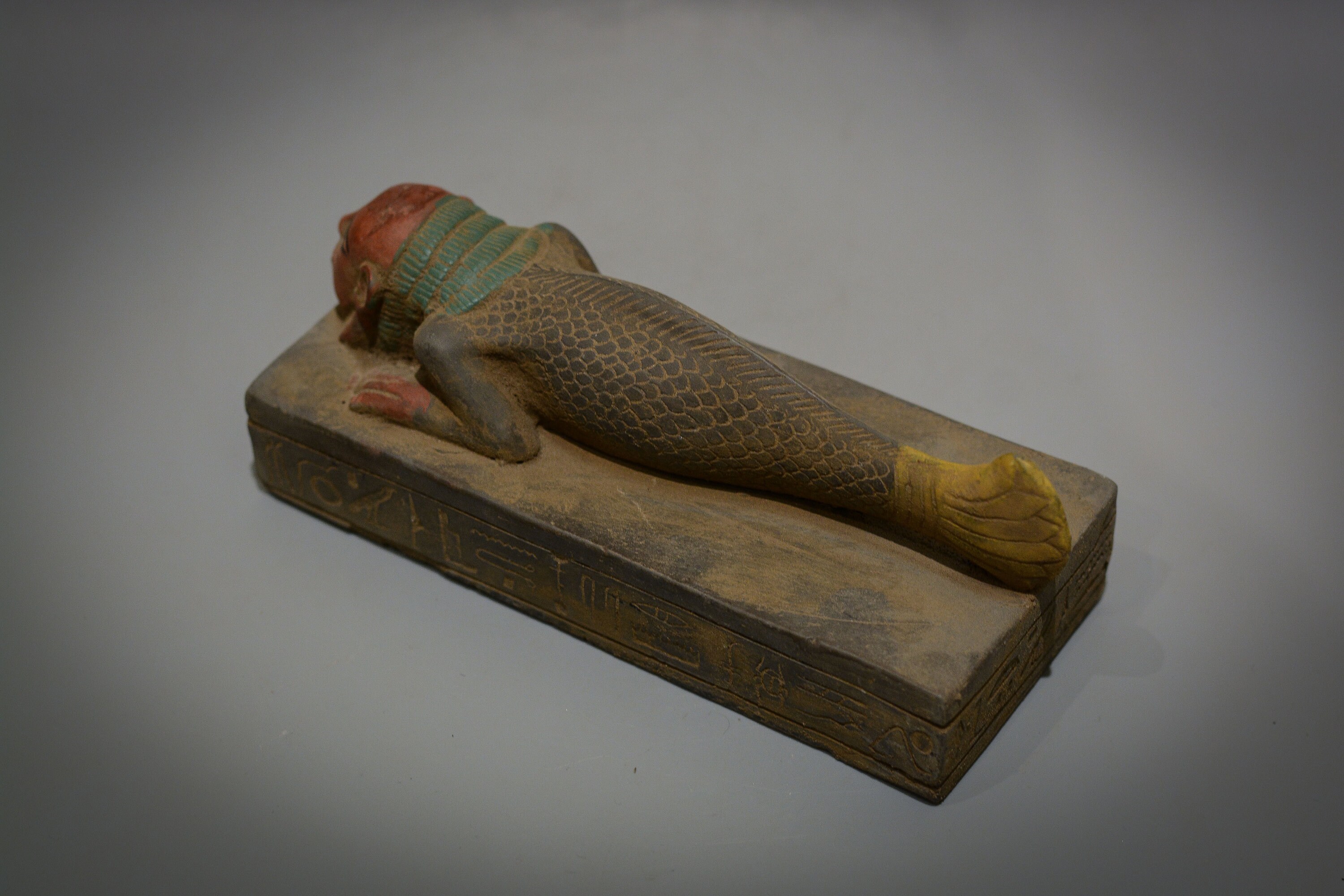 Rare Ancient Egyptian Art Statue God Seth With Devil Head Fish - Etsy