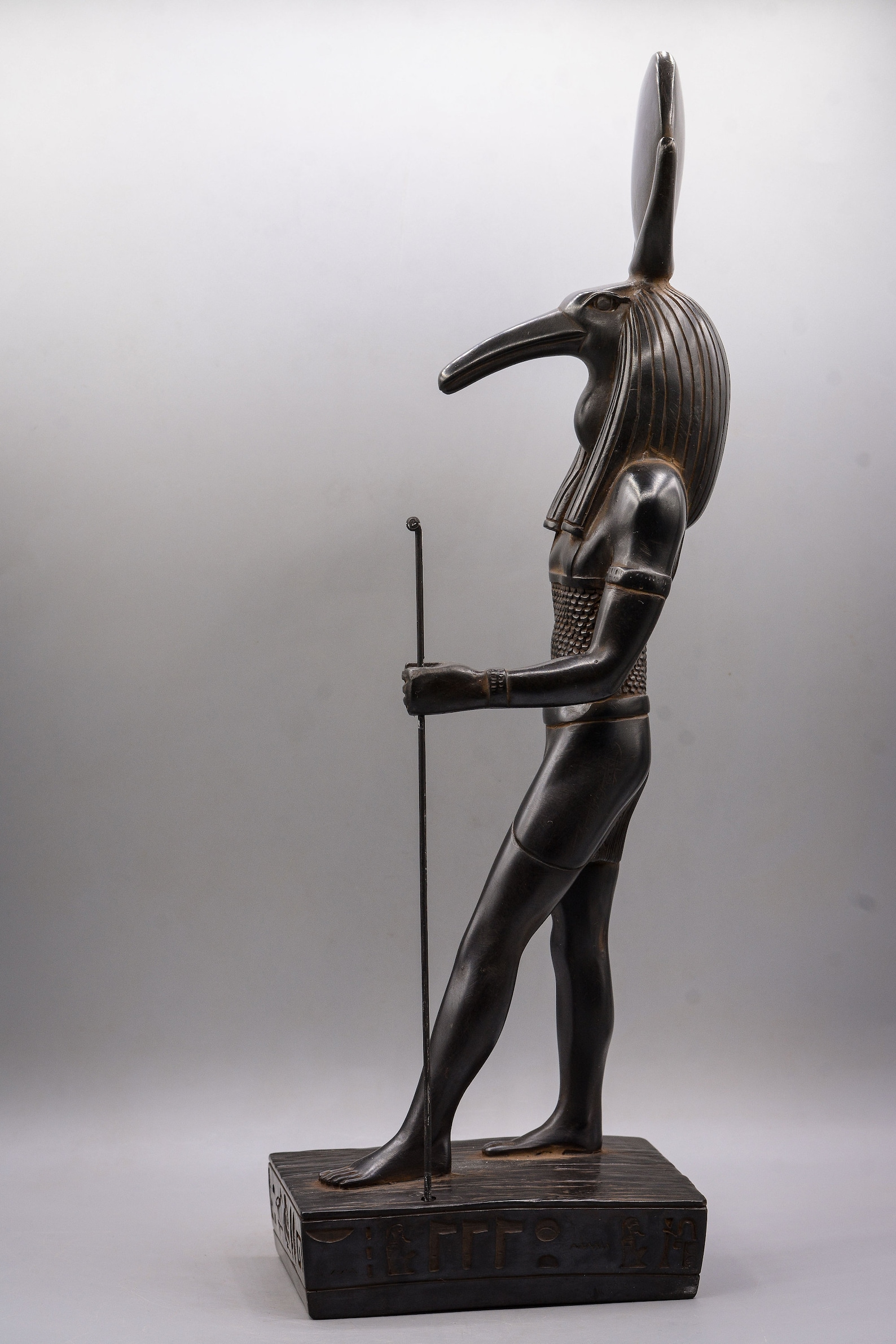 Statue Thoth God of the Moon and Wisdom Black Large Ancient - Etsy