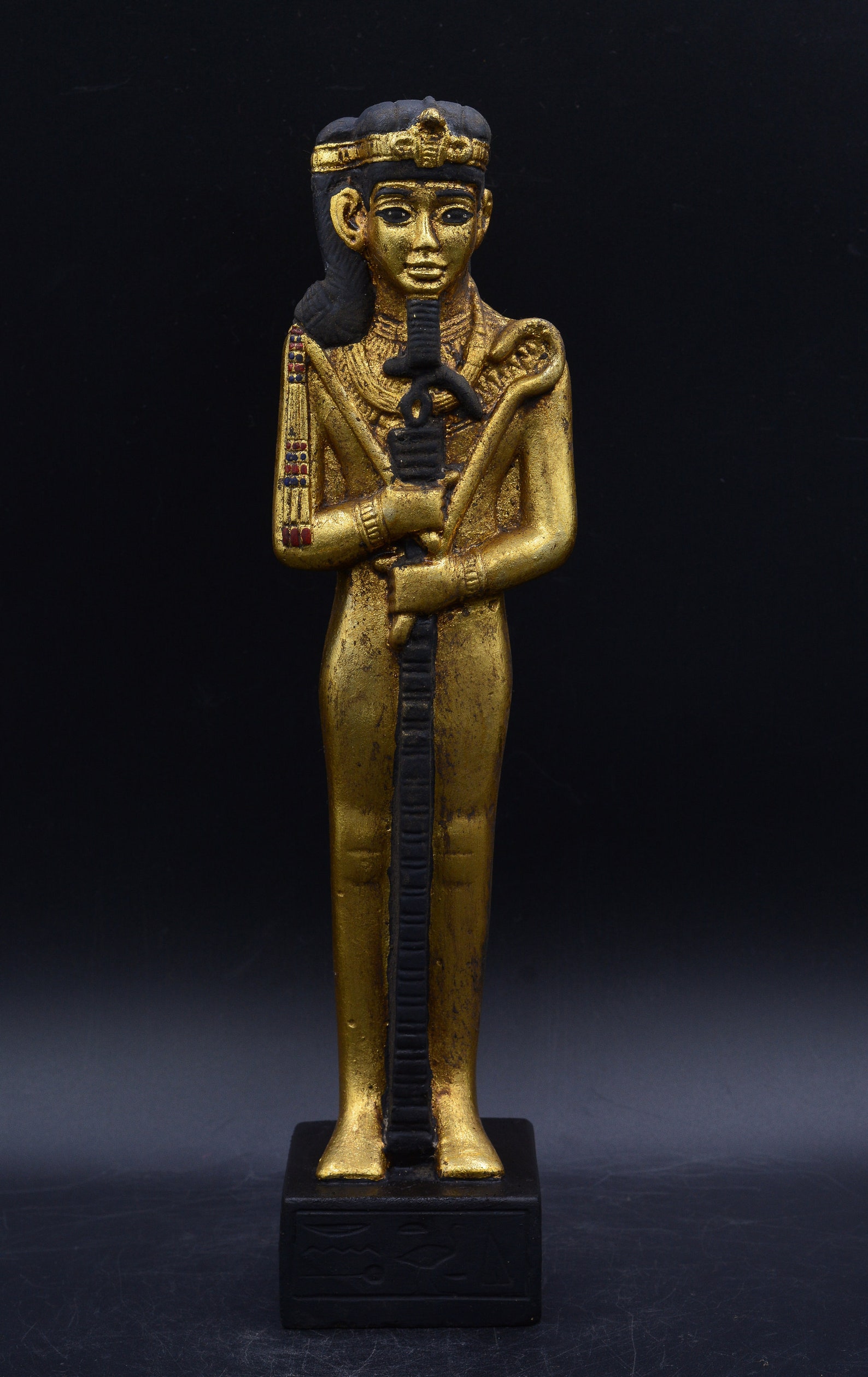 Unique Egyptian Art Statue of Moon God Khonsu 2 Style Made in | Etsy