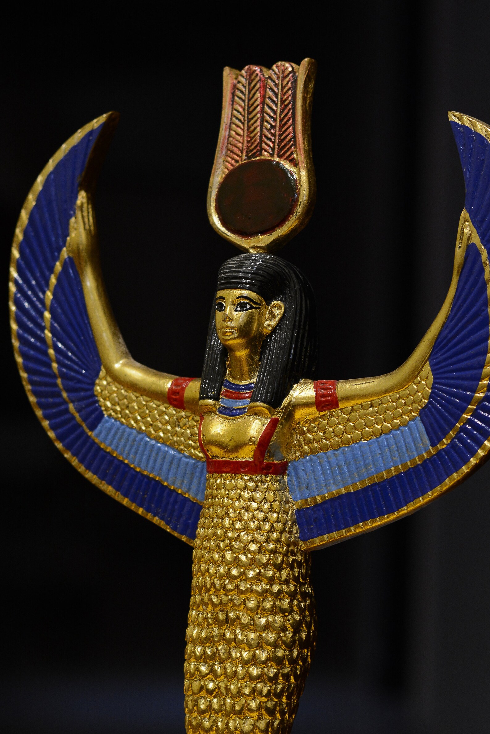 Unique Statue Isis Wings Goddess of Healing and Magic Hand - Etsy