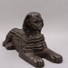 Egyptian Statue Sphinx Black Solid Stone Heavy Made in Egypt - Etsy