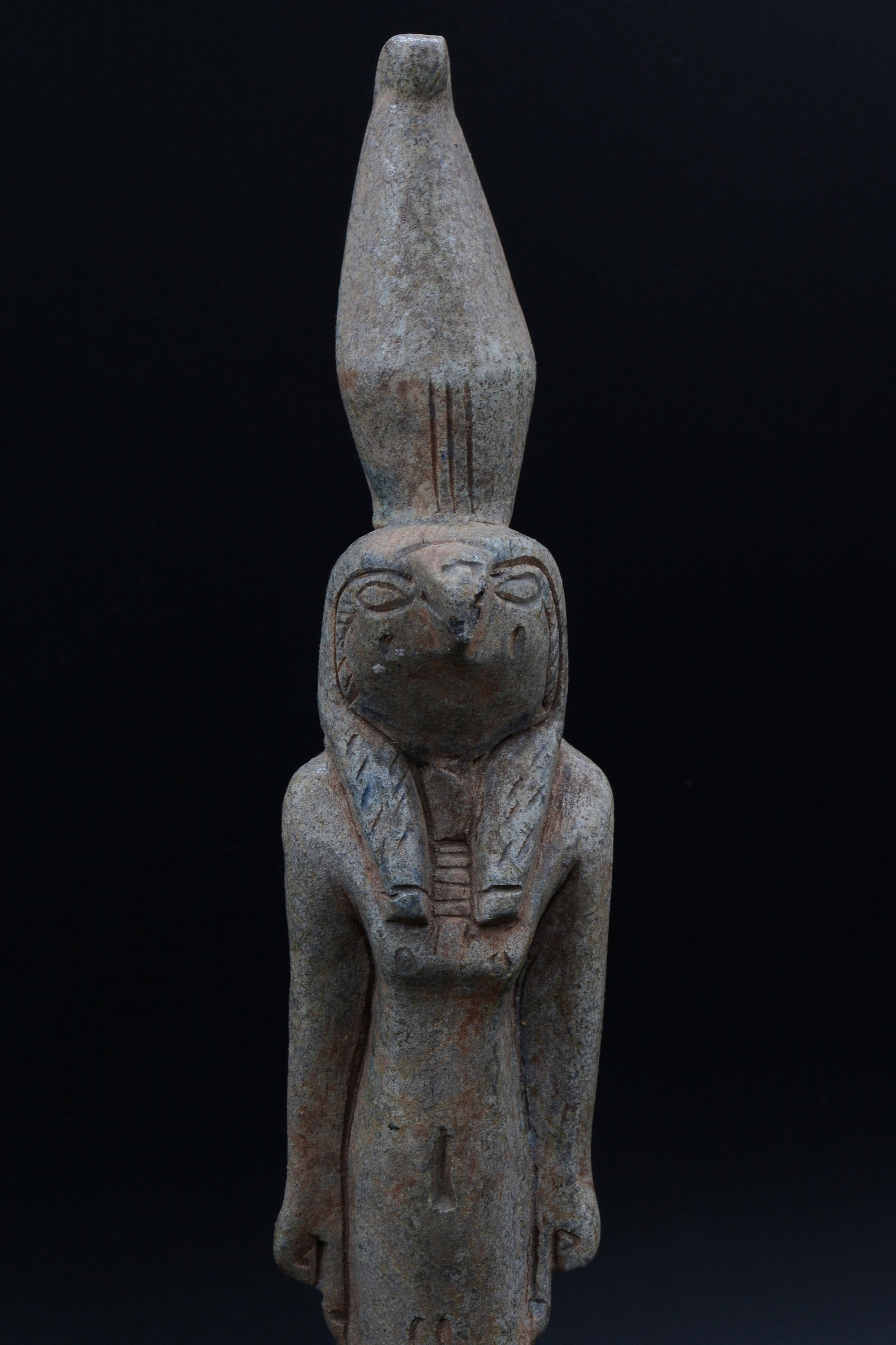 Statue of Egyptian Falcon Bird God Horus Stone Made in Egypt | Etsy