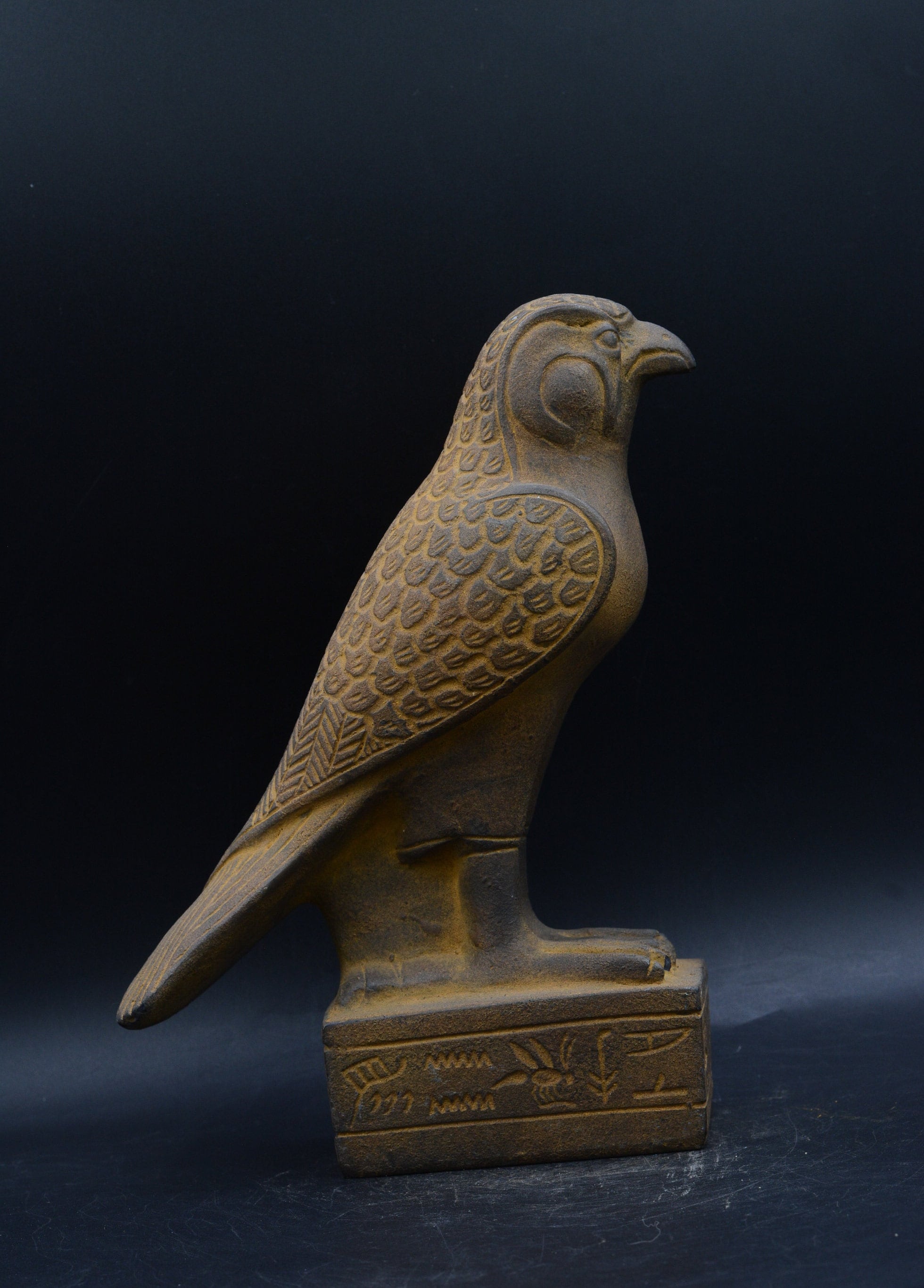 Statue Horus Falcon Bird Headed God of the Sky Unique Sculpture ...