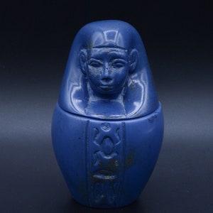 Canopic Jars Set of 4 Sons Four Horus Powder of Labs Casted Resin ...