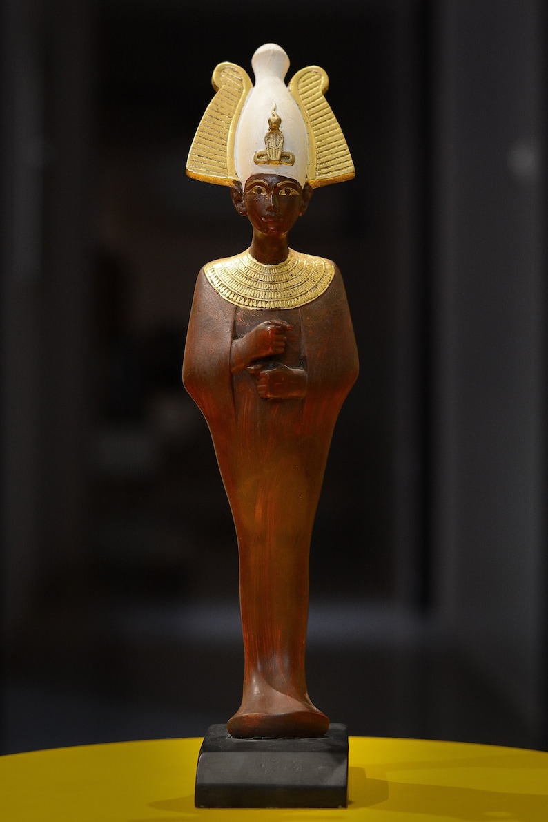 Statue of Osiris God of the Deceased Unique Large Ancient - Etsy