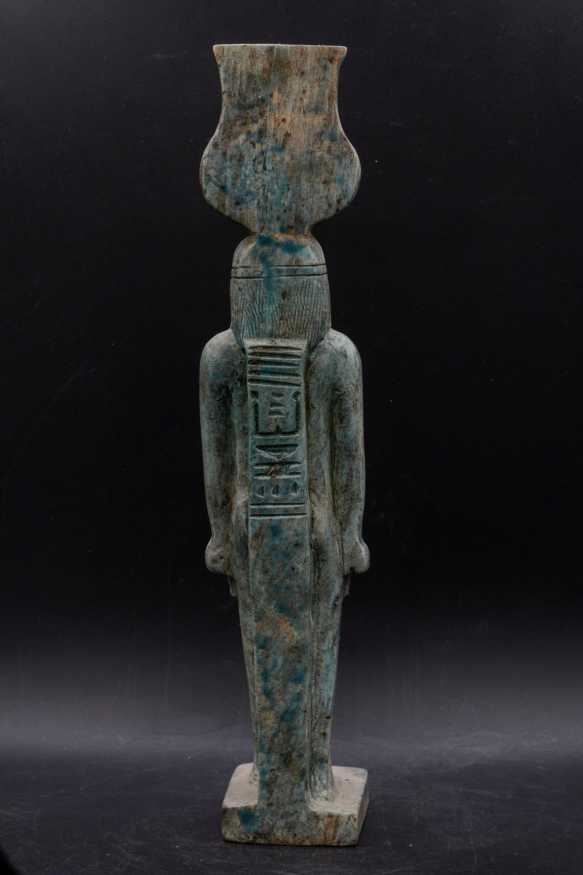 Vintage Statue of Goddess Hathor Sculpture Hand Carved Stone - Etsy