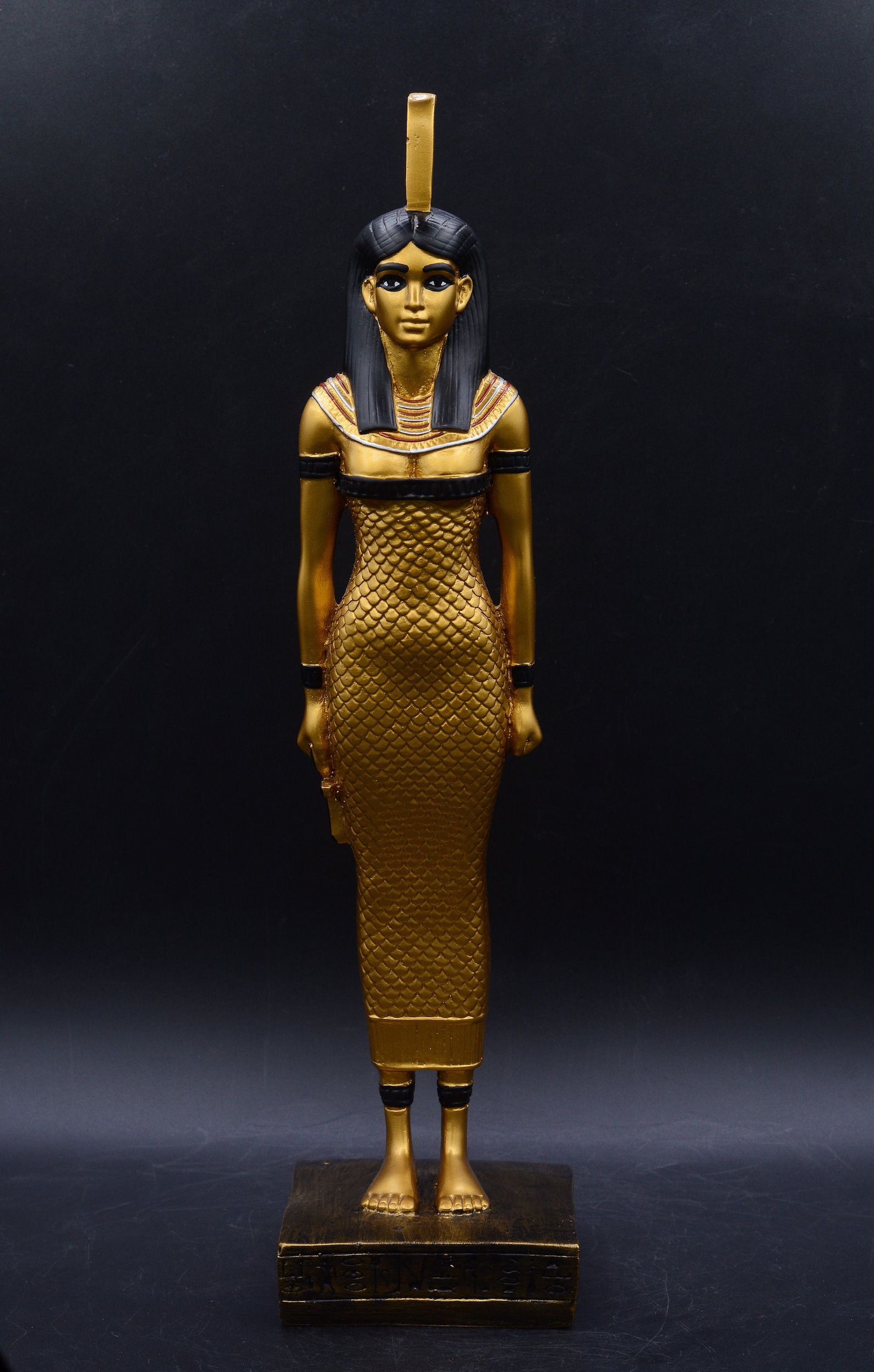 Unique Statue of Ma'at Goddess of Balance and Truth Large 4 Color Made ...