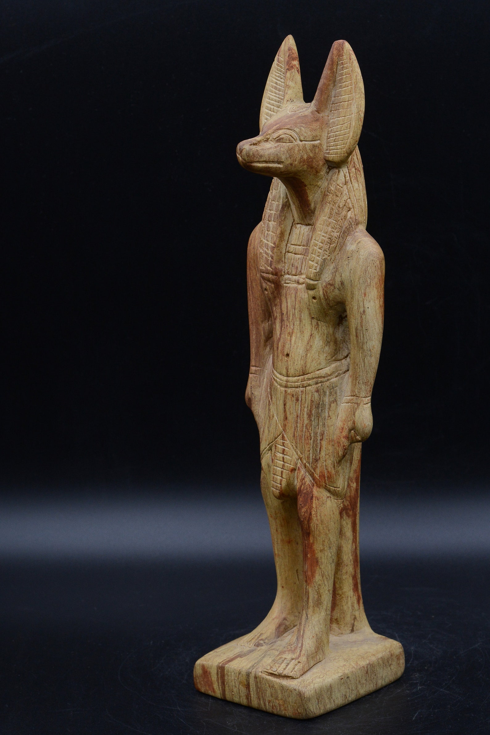 Unique Statue of God Anubis Hand Carving Vintage Stone Made in | Etsy