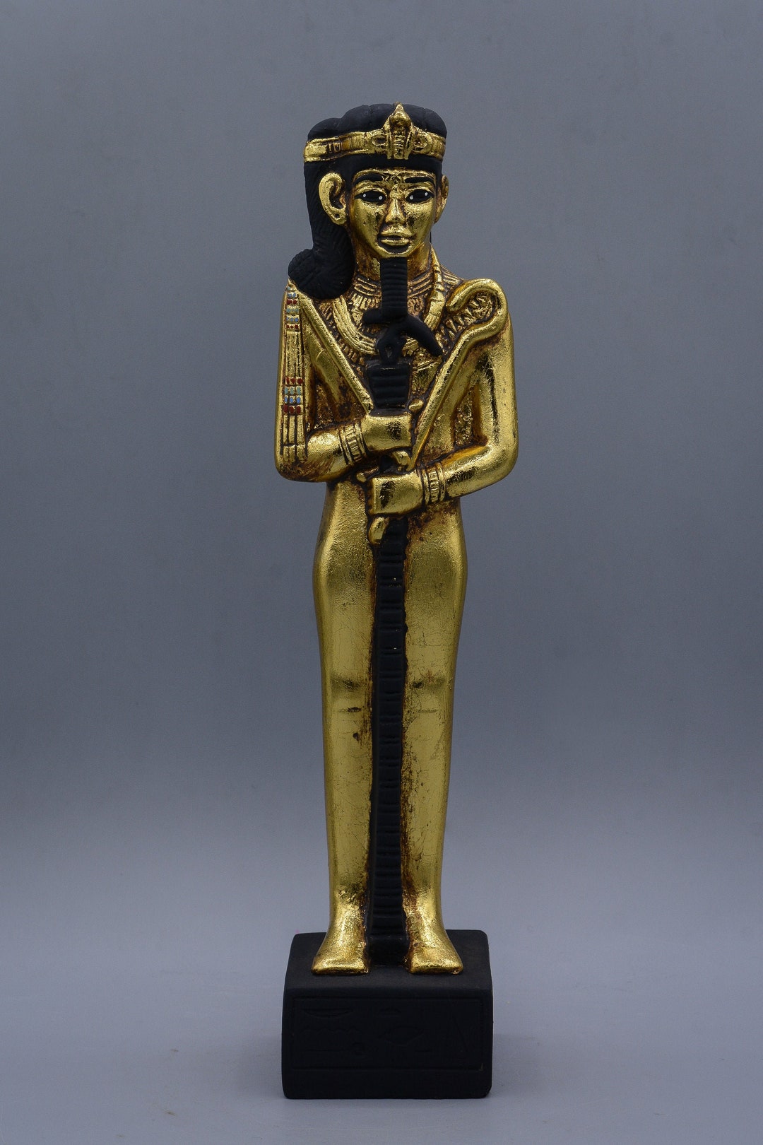 Unique Egyptian Art Statue of Moon God Khonsu 2 Style Made in Egypt - Etsy