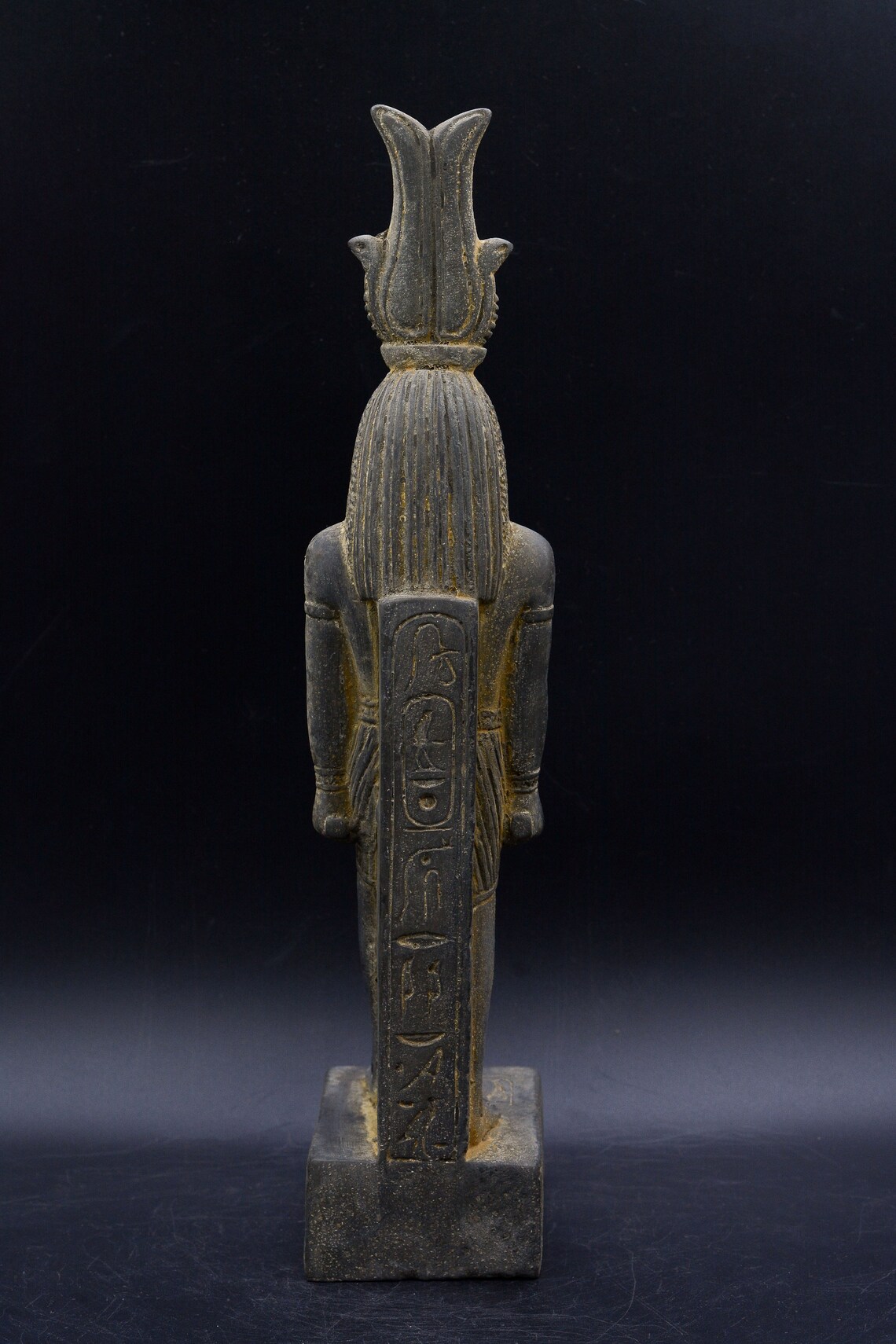 Statue de l'art égyptien antique Sobek Crocodile Dieu du Nil 2 style ...