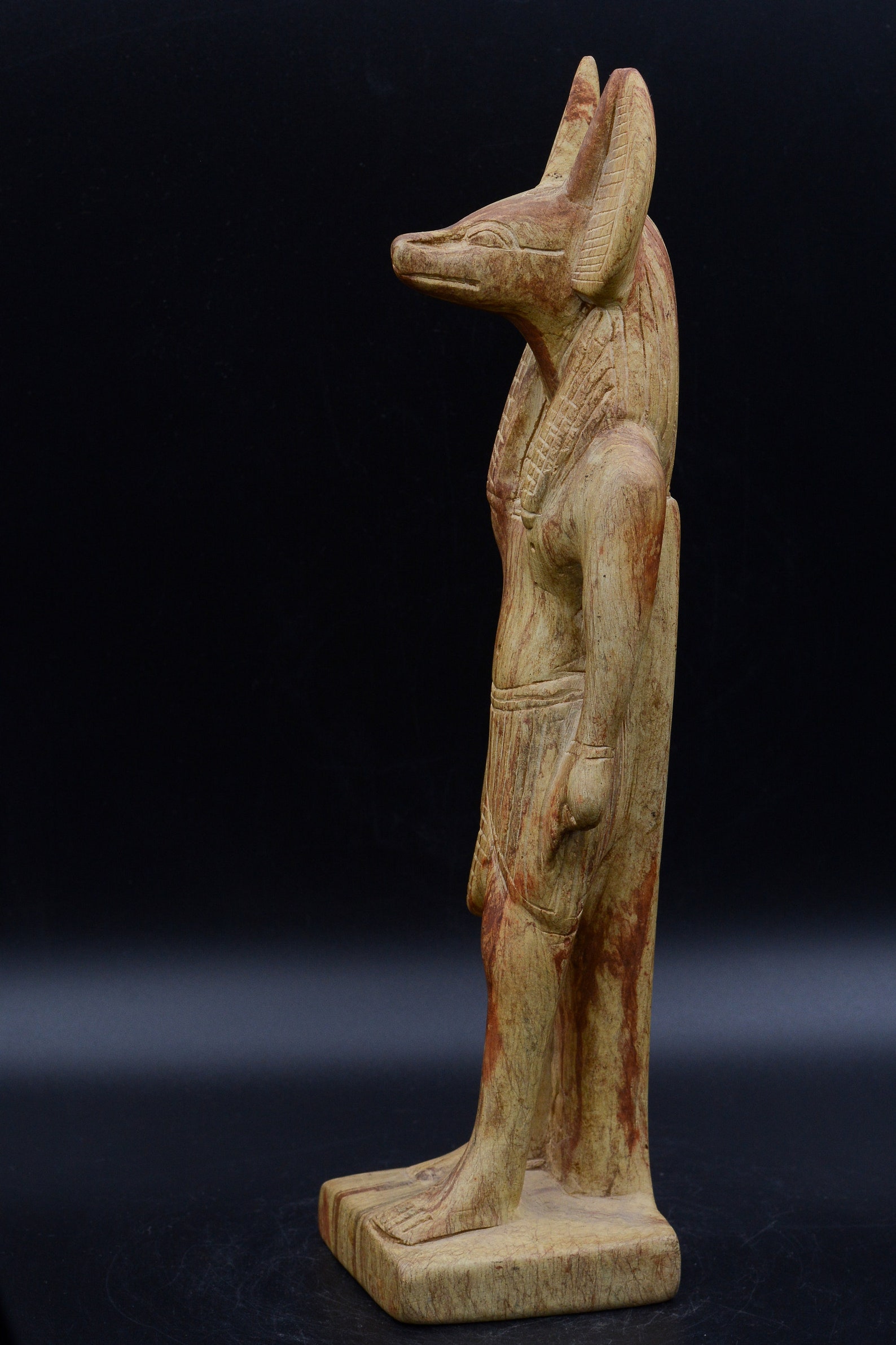 Unique Statue of God Anubis Hand Carving Vintage Stone Made in Egypt - Etsy