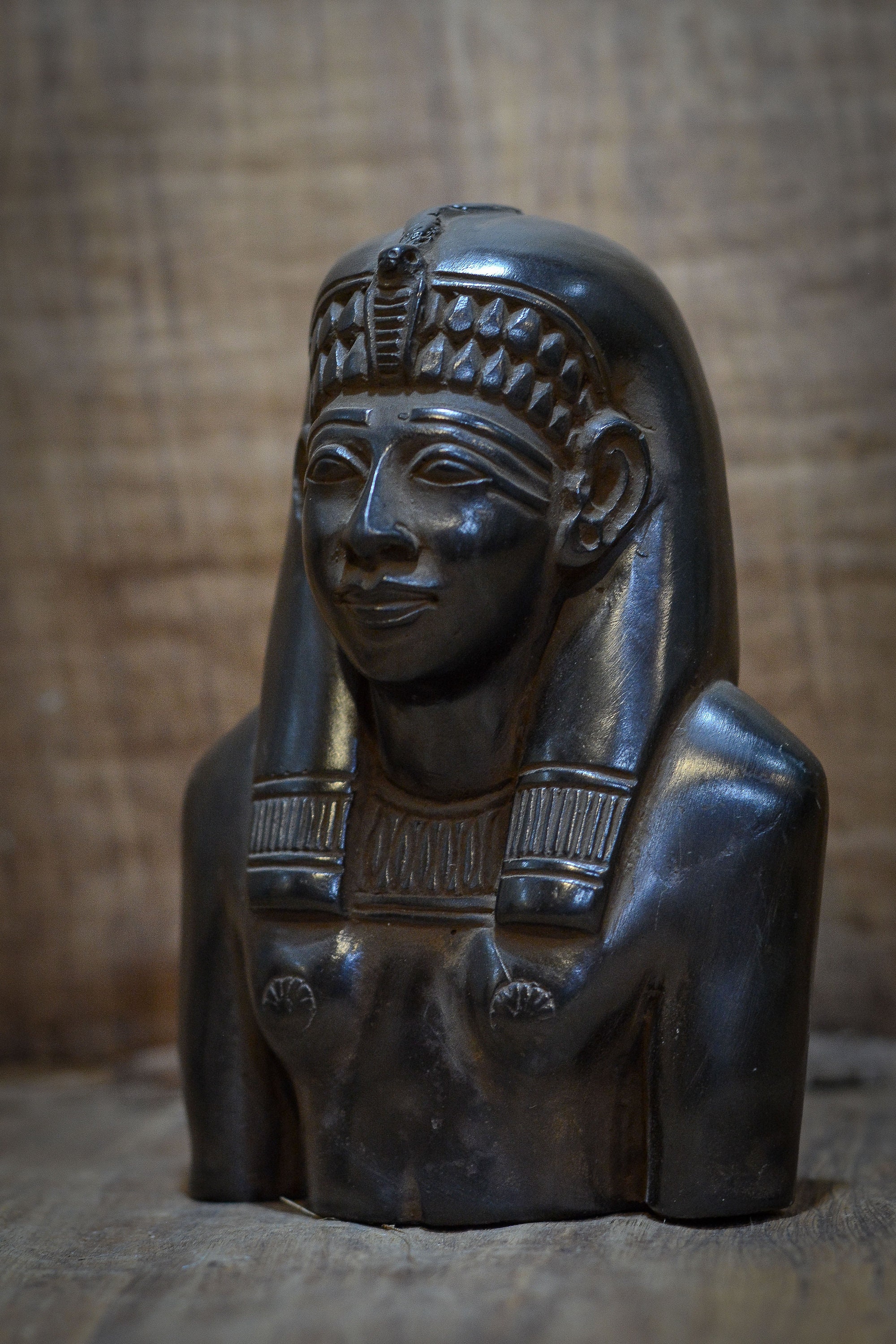 Egyptian Statue of Queen Tiye Bust Black Egyptian Art Made in Egypt - Etsy
