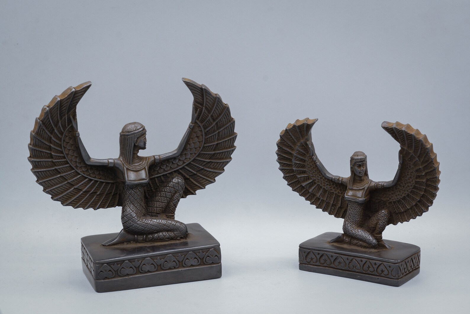 Egyptian Goddess Isis Wings of Protection Black 2 Size Made in Egypt - Etsy