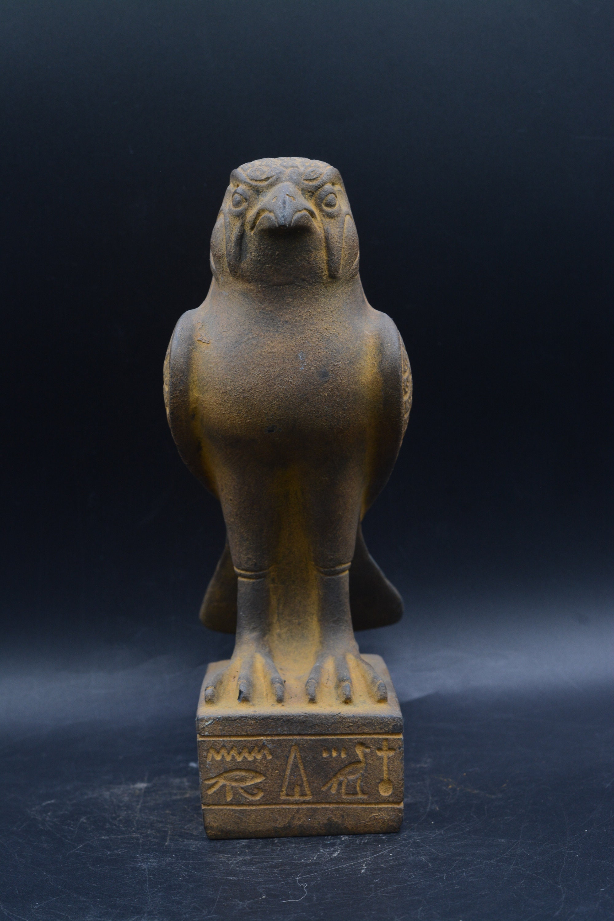 Statue Horus Falcon Bird Headed God of the Sky Unique Sculpture ...