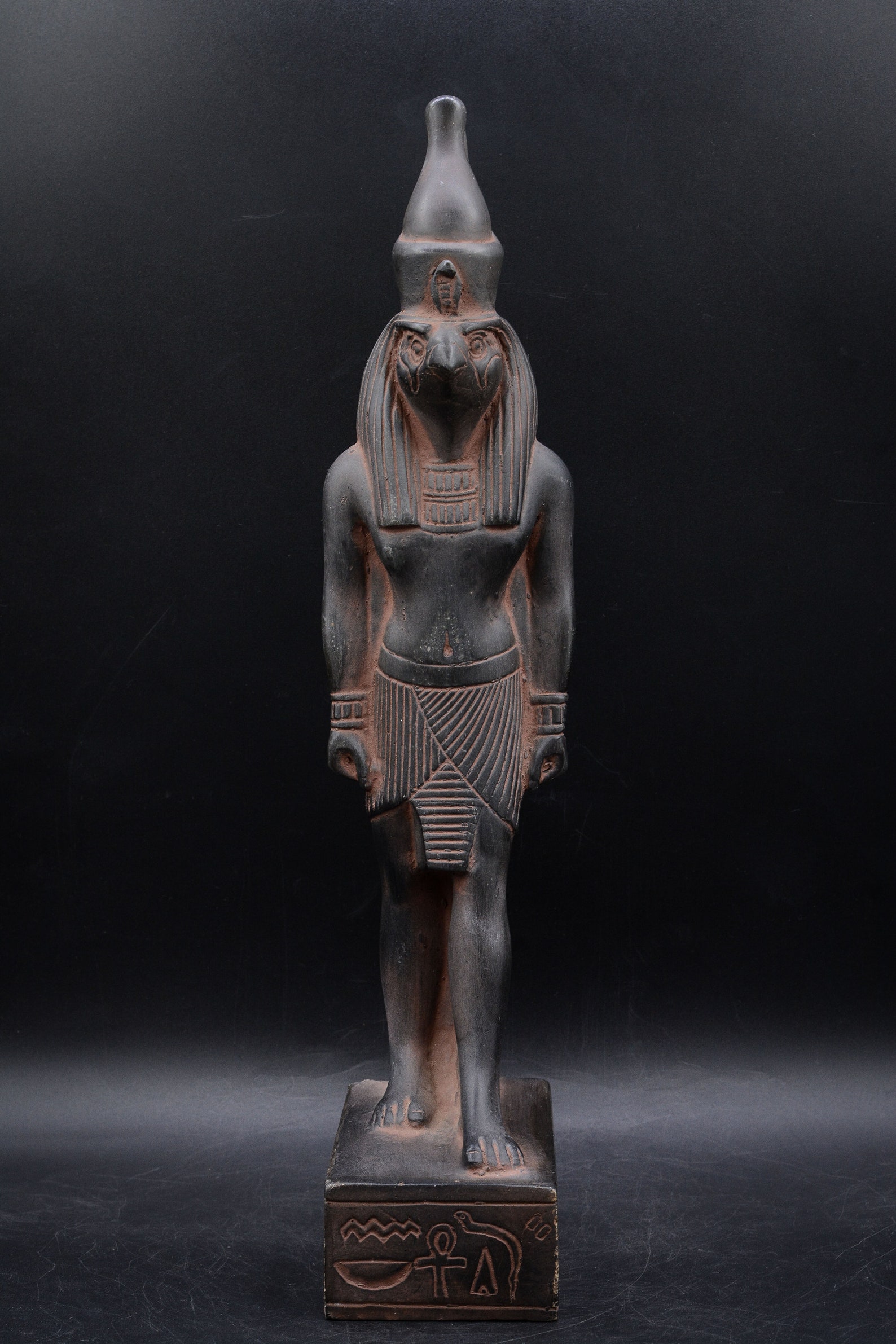 Statue Horus Falcon Headed God of Sky Standing Unique Art - Etsy