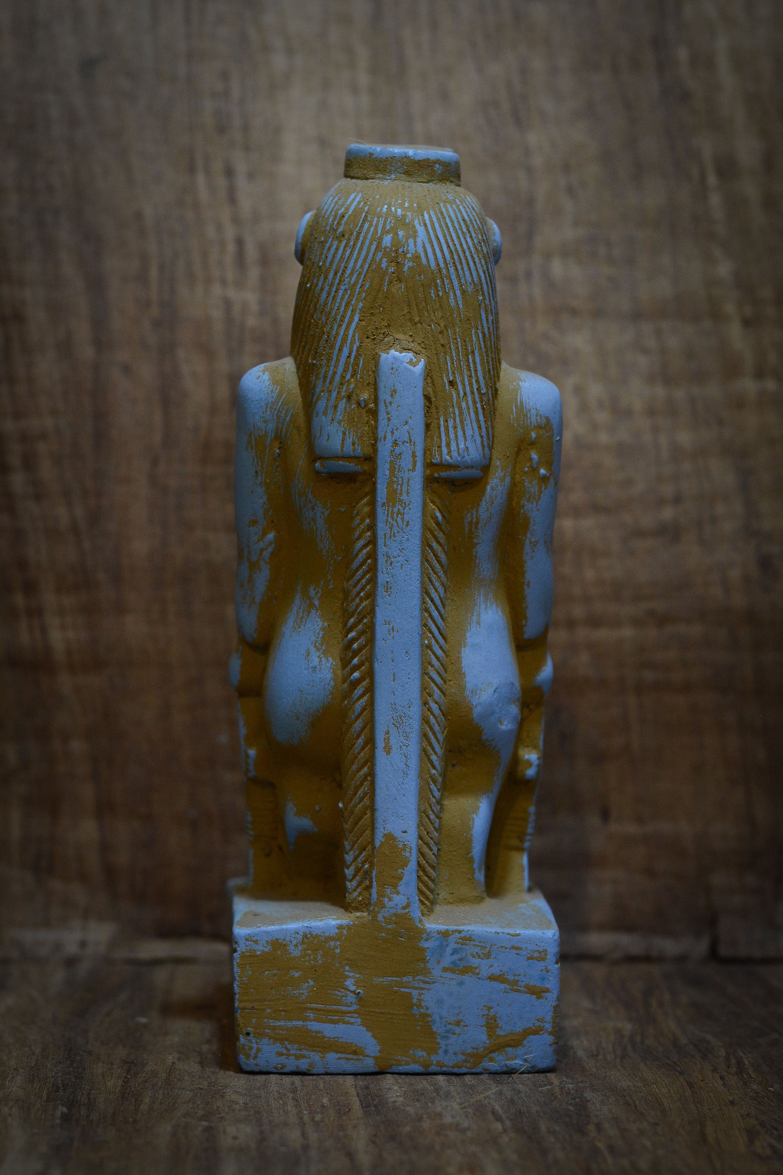 Statue Taweret Hippos Sculpture “goddess of Childbirth” Blue / Green ...