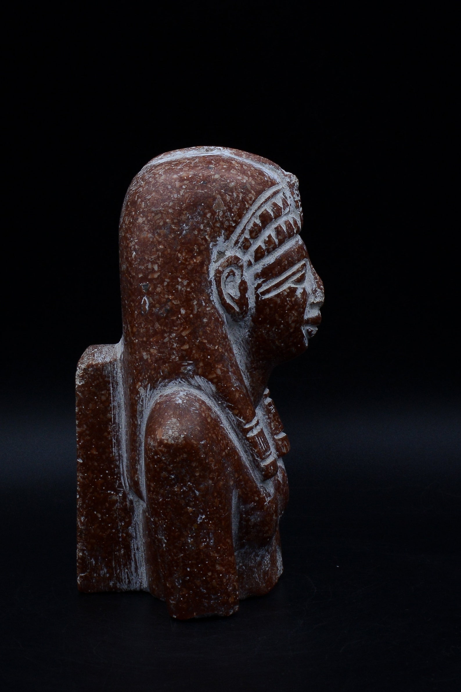Unique Egyptian Statue of Queen Tiye Carved Stone Made in - Etsy