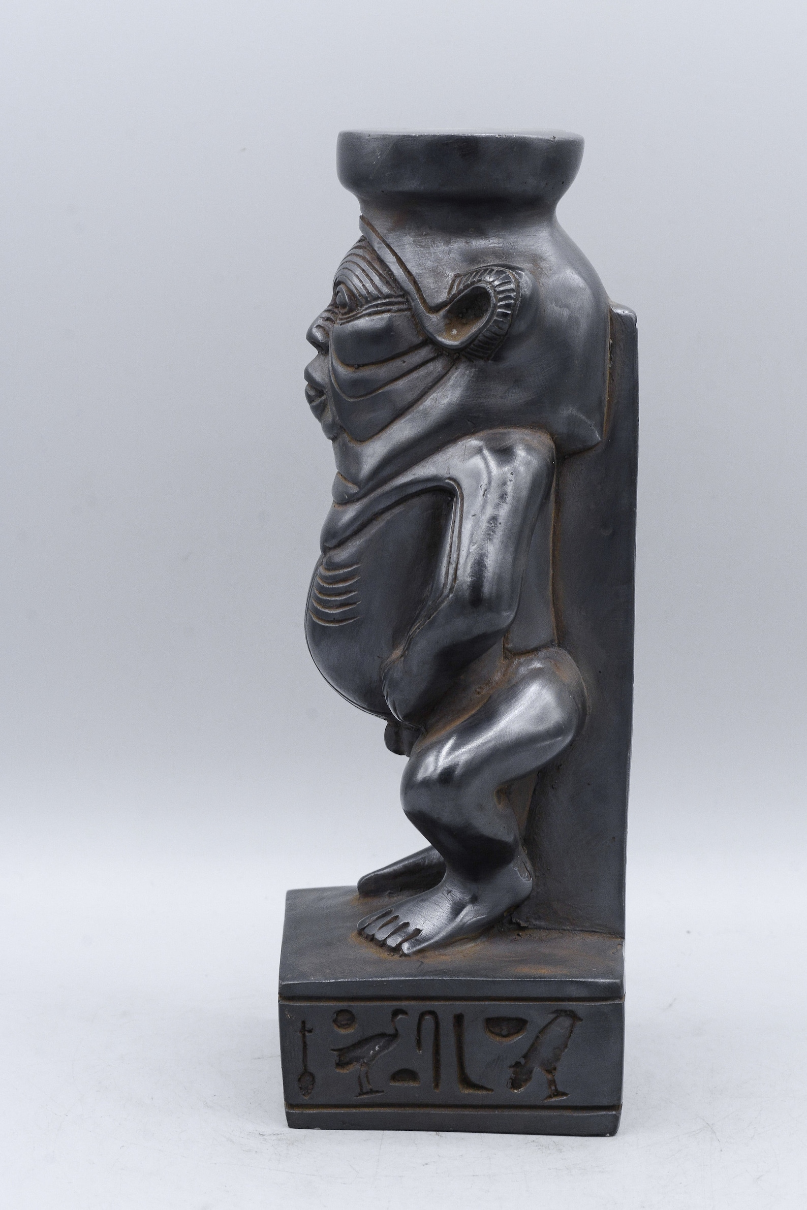 Statue of the God Bes the Dwarf Protector of Households and | Etsy