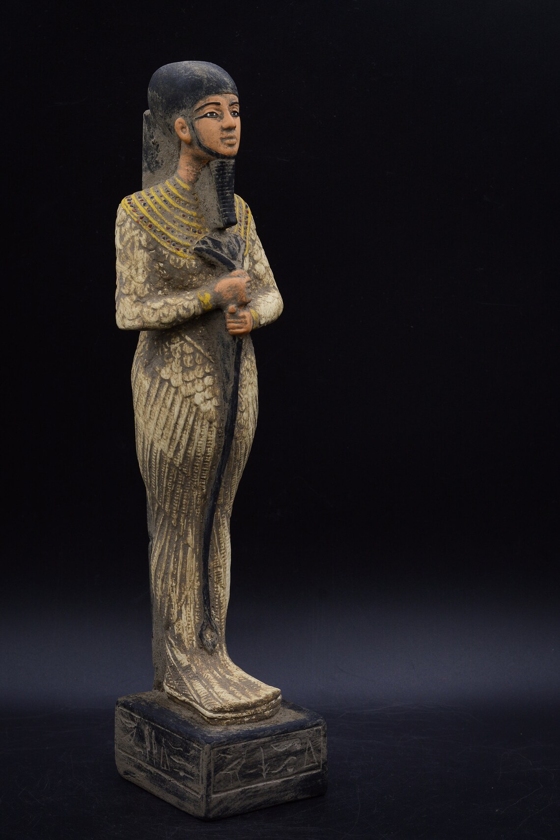 Unique statue Ptah god of artists and craftsmen 2 style heavy | Etsy