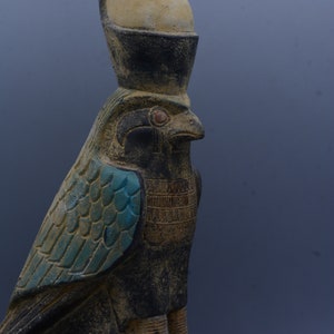 Statue Horus Falcon Bird Headed God of Sky Unique Art - Etsy