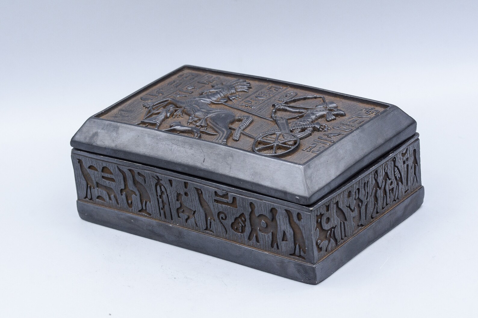 Egyptian Box Decorative Pharaoh Art Stone Made in Egypt - Etsy