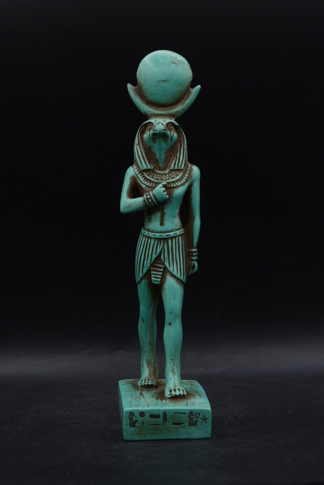Heru Kemet Ancient Egyptian Statue Of Sun God Ra Harakhte Made In Egypt ...