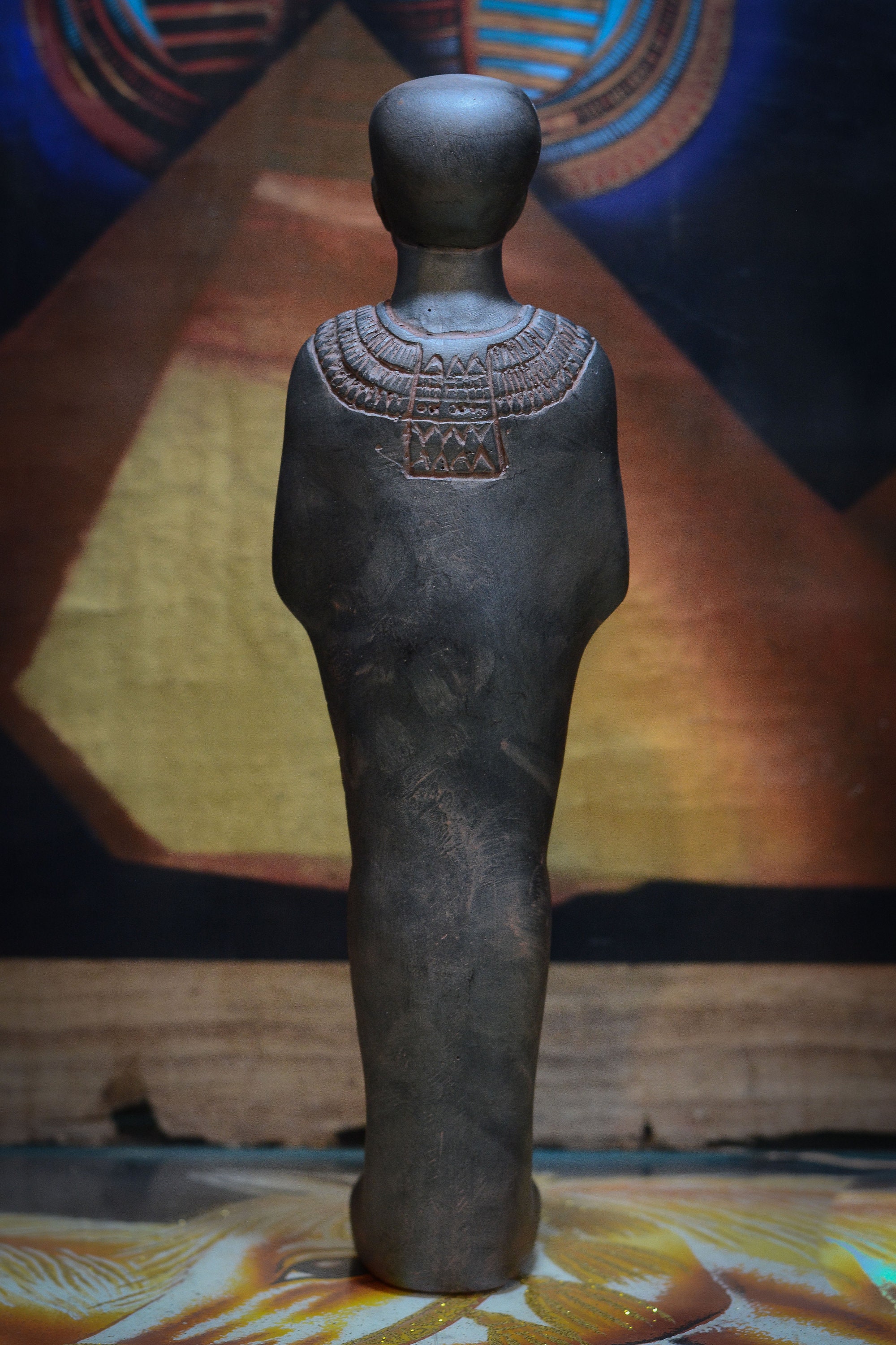 Statue of Ptah Sculpture God of Memphis and Craftsmen Black - Etsy
