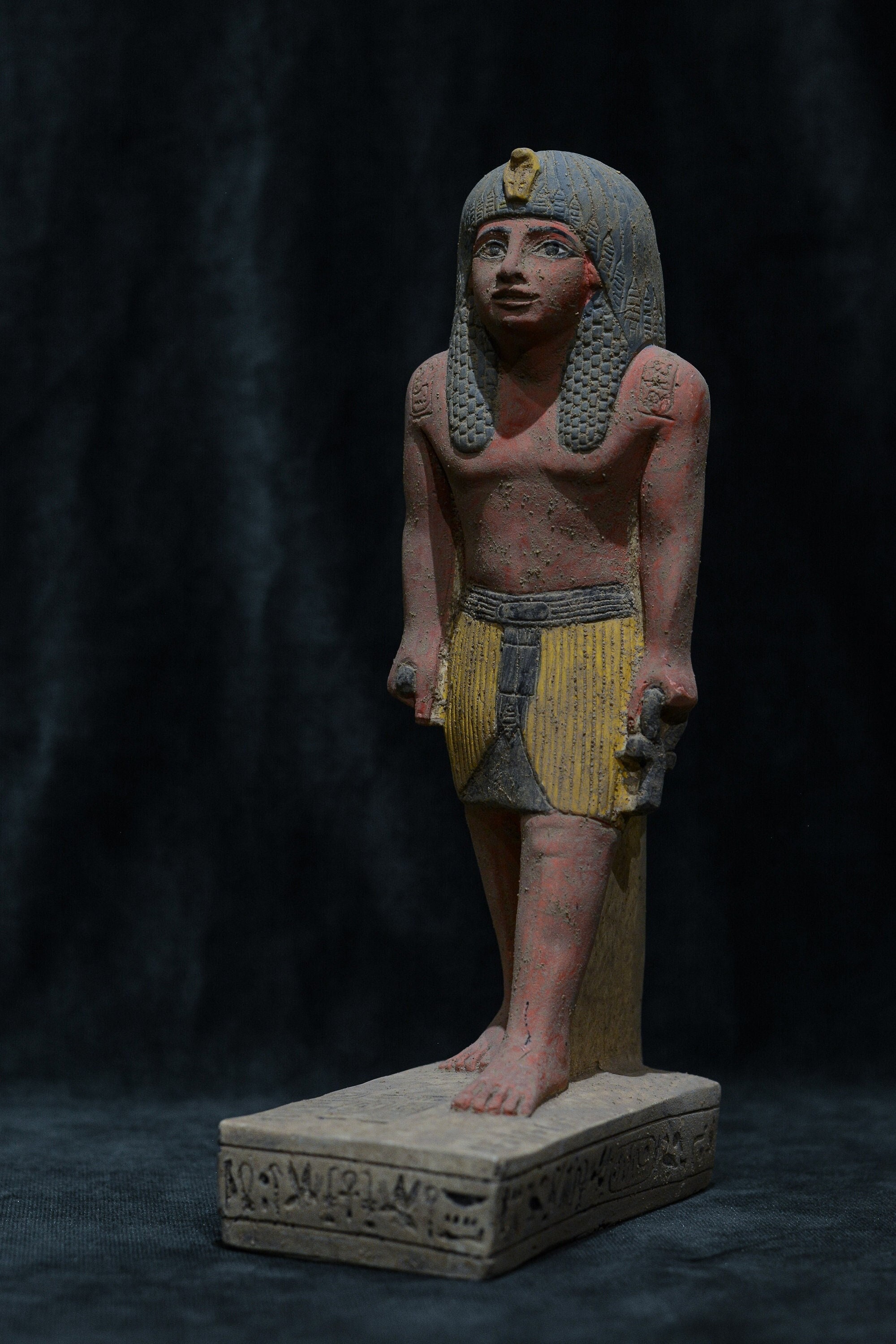 Unique Statue of Egyptian Art Sculpture Pharaoh Seti II Heavy - Etsy