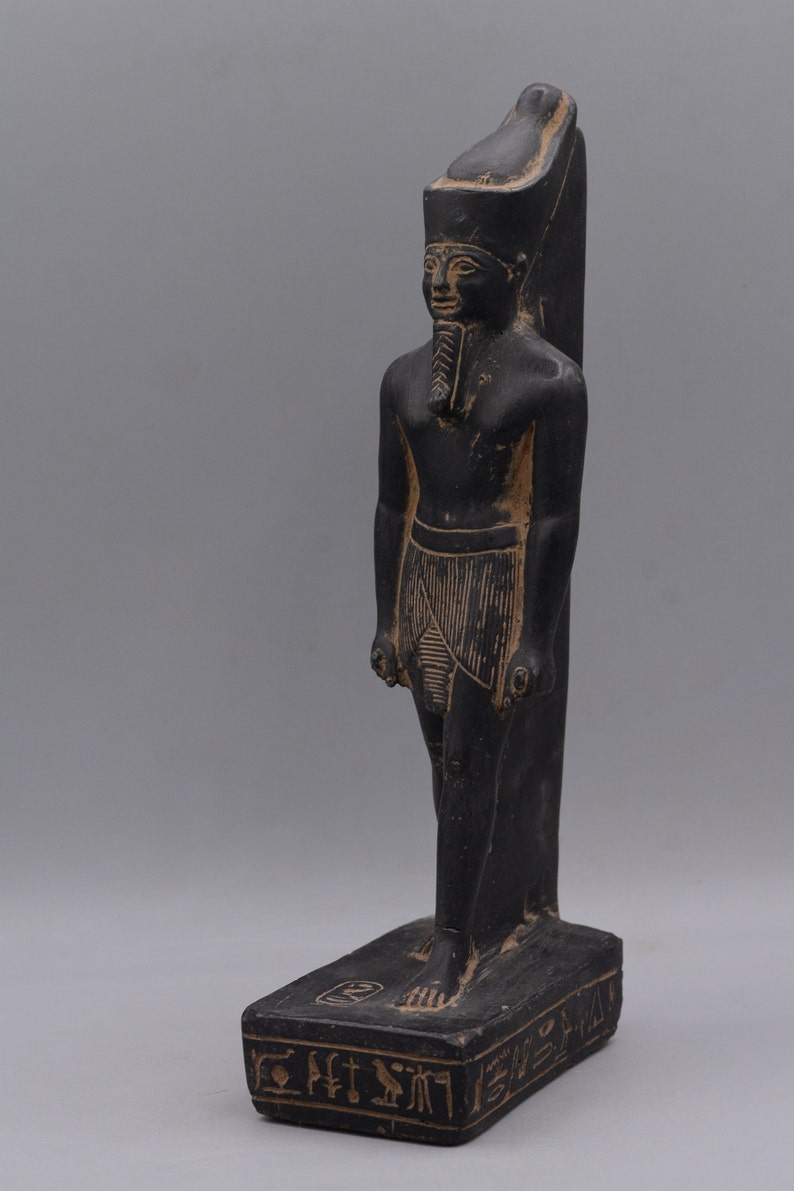 Estatua única del primer rey de Egipto Faraón Menes Narmer - Etsy España