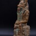Seated Anubis Holding a Mummy Form With a Hapi son of Horus - Etsy