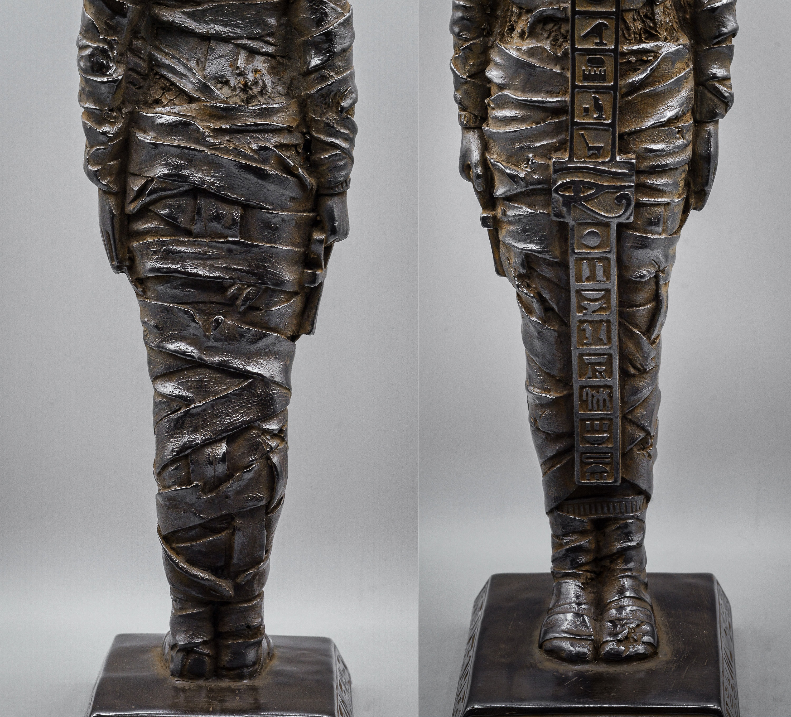 Unique Power of goddess Isis large black statue Contains eye | Etsy