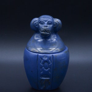 Canopic Jars Set of 4 Sons Four Horus Powder of Labs Casted Resin ...