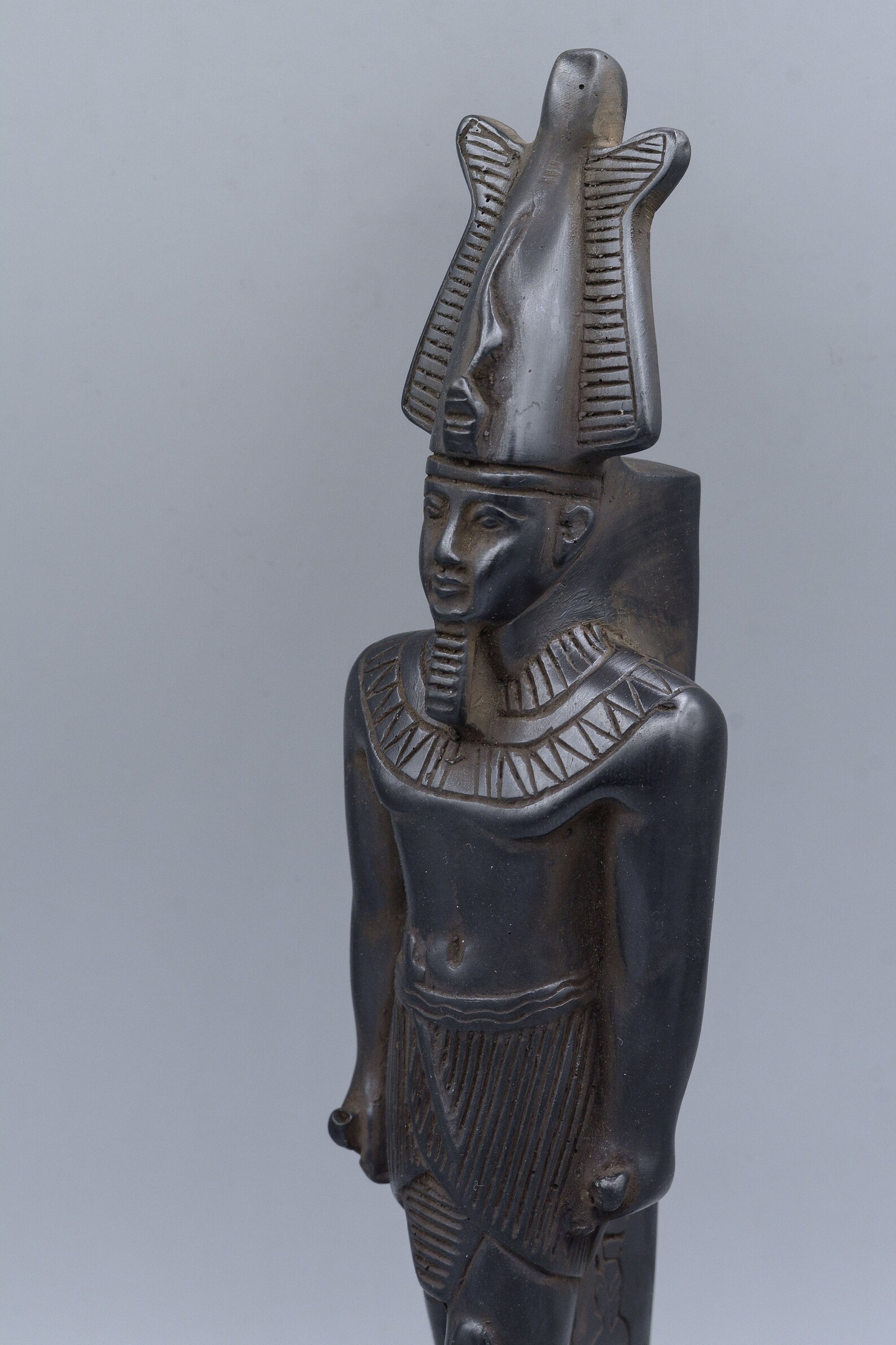 Statue of Egyptian God Osiris Black Statue Made in Egypt - Etsy