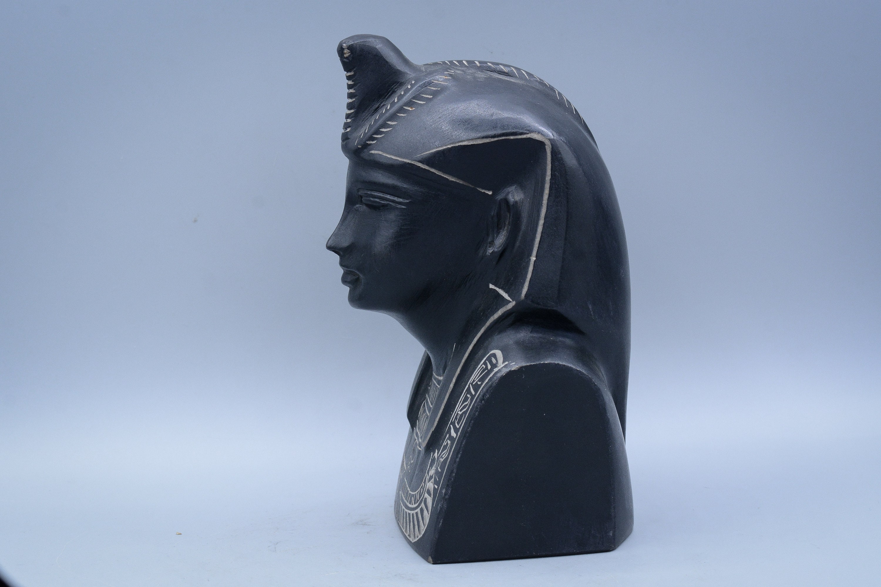 Egyptian King Ramesses II Heavy Statue Unique Carved Stone Made in ...