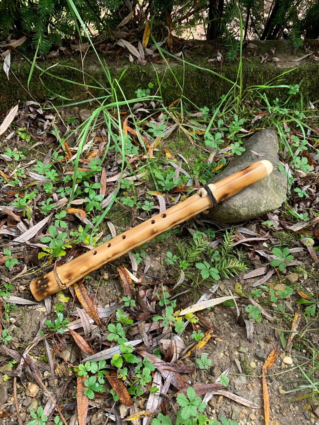 Native American Bamboo Flute Key A 432 - Etsy