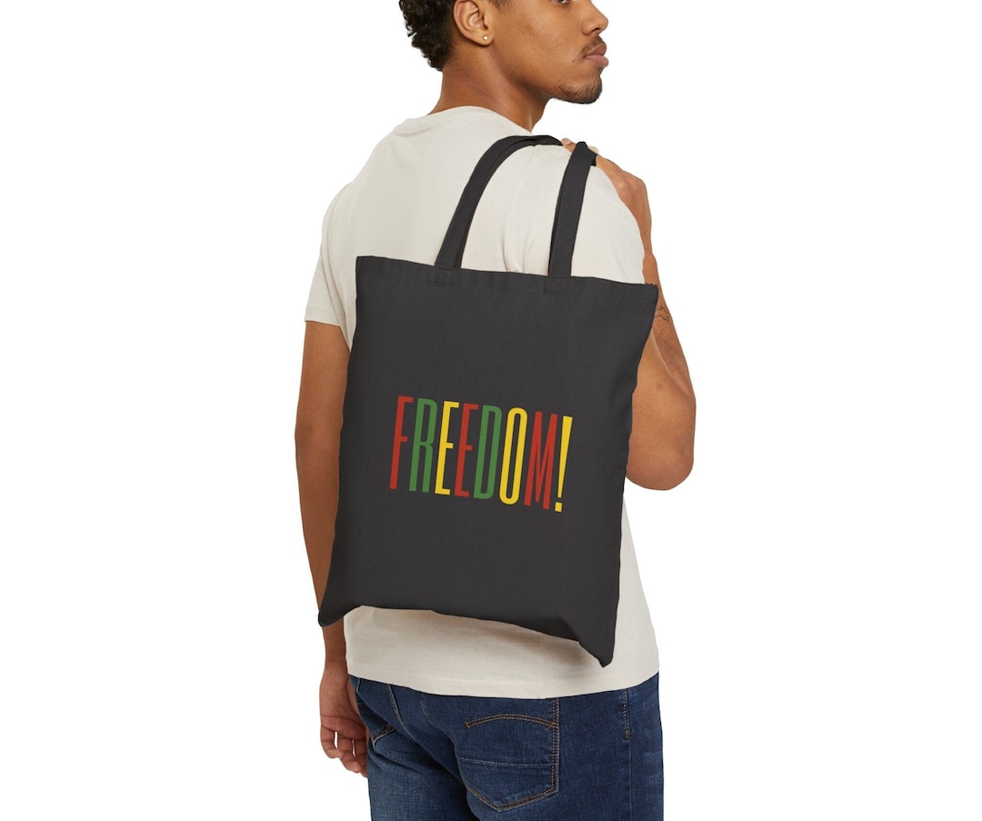 Juneteenth Tote Bag, Black History Month, Freedom Bag, Black Lives ...
