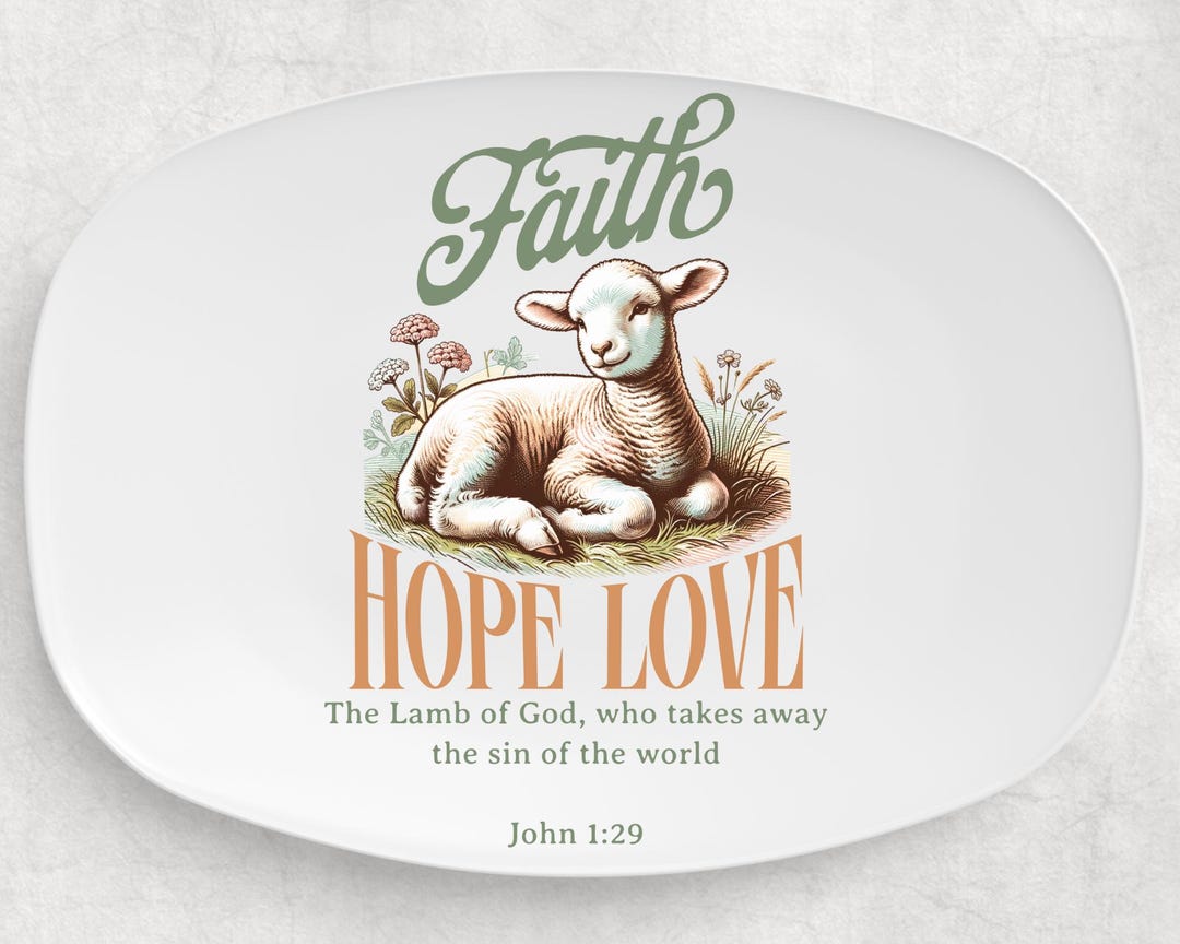 Christian Platter, Mustard Seed Plate, Faith Christian Gift, Family ...
